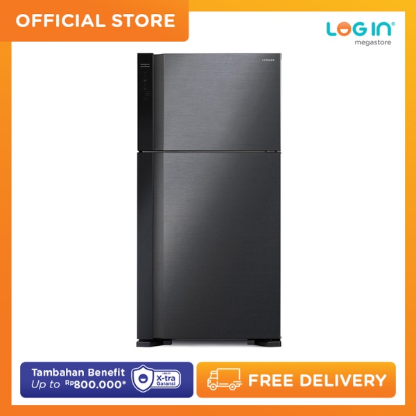 Jual Hitachi Kulkas 2 Pintu Big Ref RV61PGD7BBK 510 Liter | Shopee Indonesia