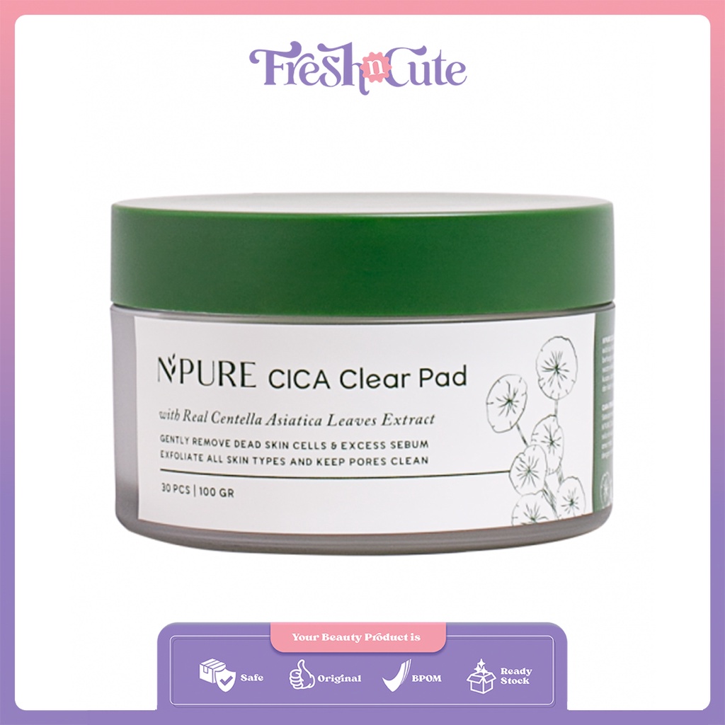 Jual NPURE - N'pure Cica Clear Pad | Shopee Indonesia