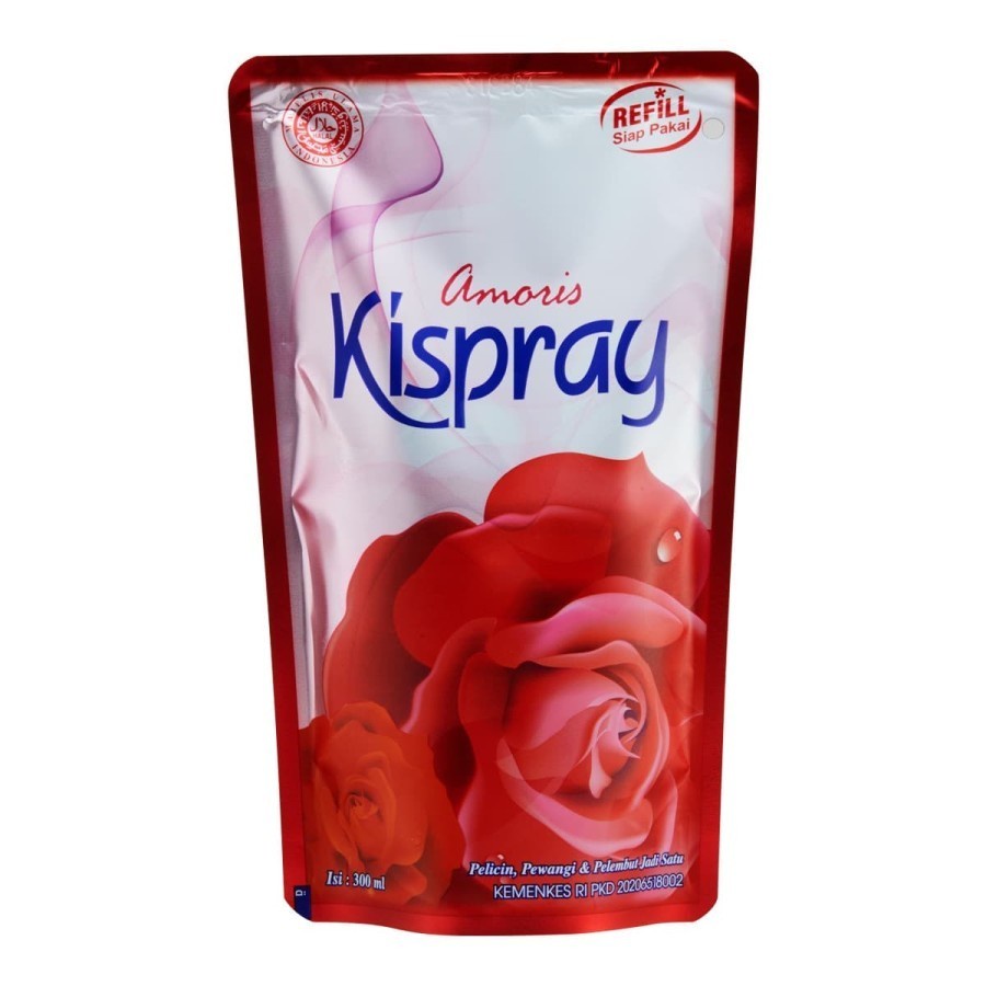 Jual KISPRAY REF AMORIS POUCH 300ML /PCS | Shopee Indonesia