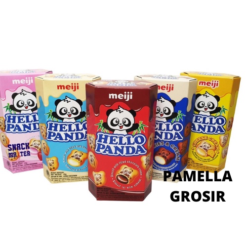 Jual Hello Panda HeXa 45gr Coklat Strawberry HELLO PANDA HEXA 45GR ...