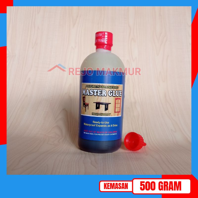 Jual Lem Kayu Kuat Lem Master Glue 500 Gram Lem PU Lem Busa Lem ...