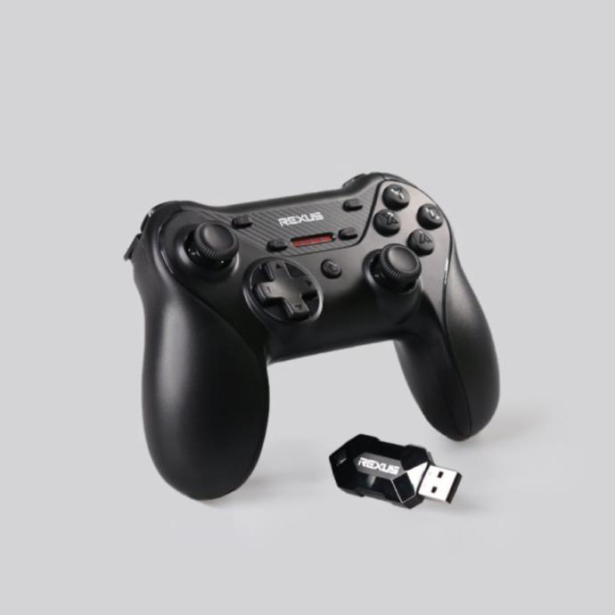 Jual Rexus GX200 Gamepad Joystick Dual Connection Wireless & Wired ...