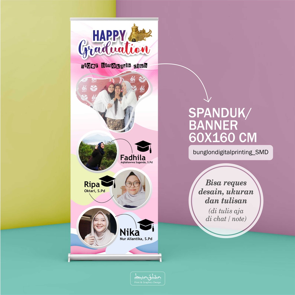 Jual Spanduk, Banner Happy Graduation | Shopee Indonesia