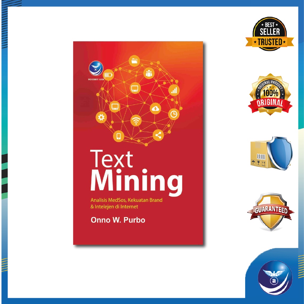 Jual Penerbit Andi - Buku Text Mining, Analisis MedSos, Kekuatan Brand Dan Intelijen Di Internet ...