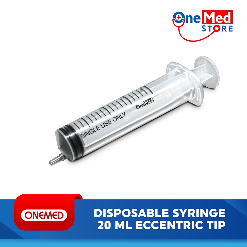 Jual Syringe 20cc Eccentric Tip - Lubang Samping Onemed pcs OPB ...