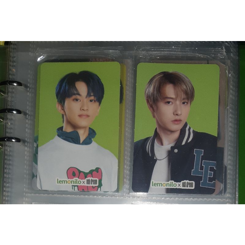 Jual Photocard Mark Rejun NCT Dream X Lemonilo | Shopee Indonesia