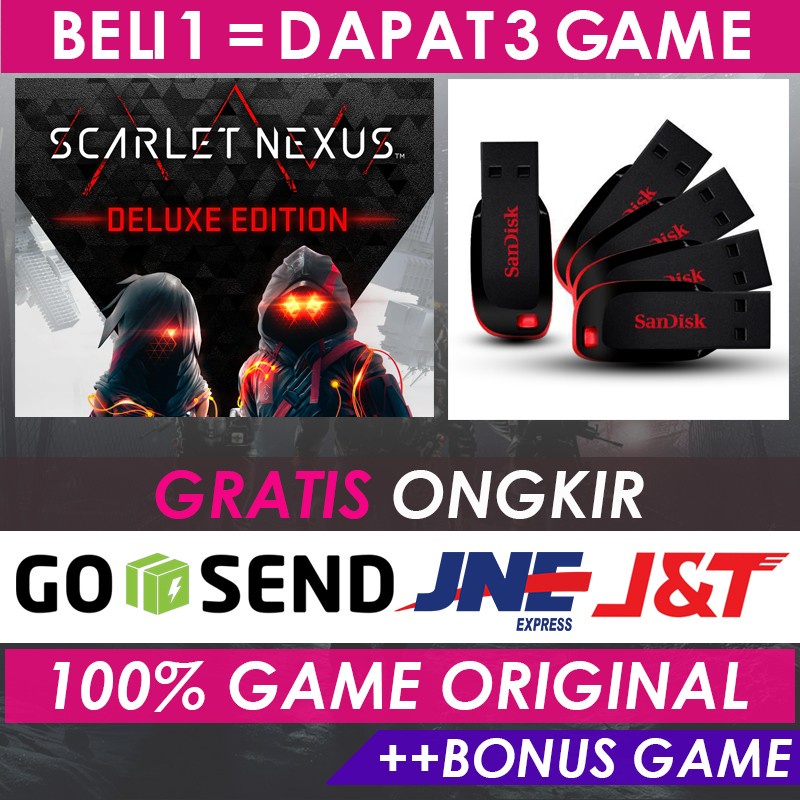 Jual SCARLET NEXUS Deluxe Edition | Game PC Original | DATA ONLY ...
