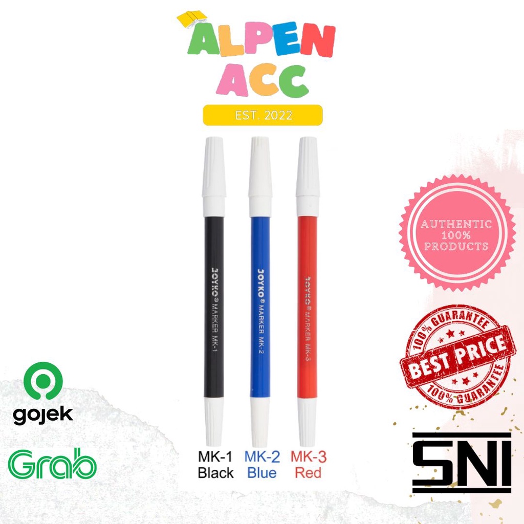 Jual Joyko Marker Penanda Spidol | Marker MK-1 MK-2 MK-3 | Pcs | Shopee ...
