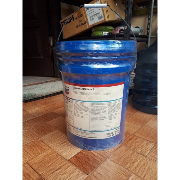 Jual Promo Chevron SRI Grease 2 Multi Purpose Industrial Lubricant 40 x ...