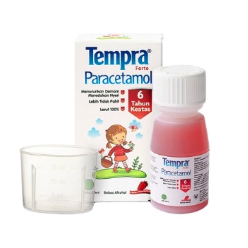 Jual TEMPRA FORTE 6 TAHUN KEATAS PARACETAMOL SIRUP DEMAM 30 ML | Shopee ...