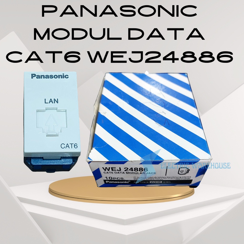 Jual PANASONIC MODUL DATA CAT 6 WEJ 24886 / WEJ24886 | Shopee Indonesia
