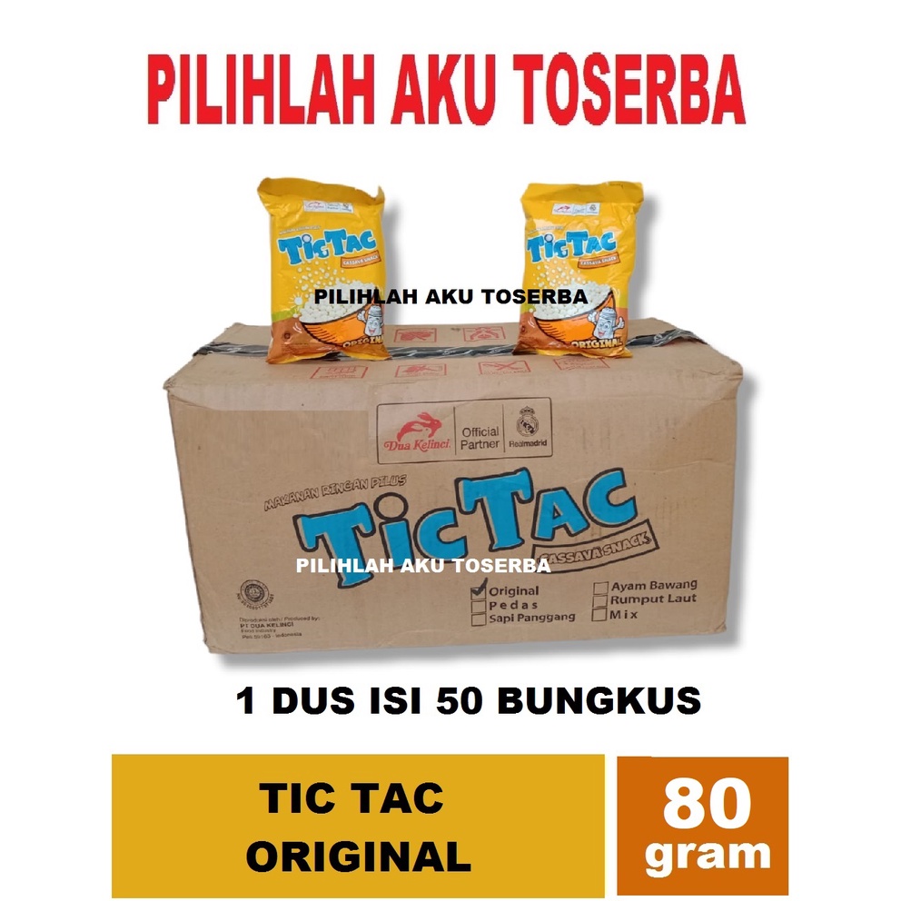 Jual TIC TAC ORIGINAL - ( HARGA 1 DUS ISI 50 BUNGKUS ) | Shopee Indonesia