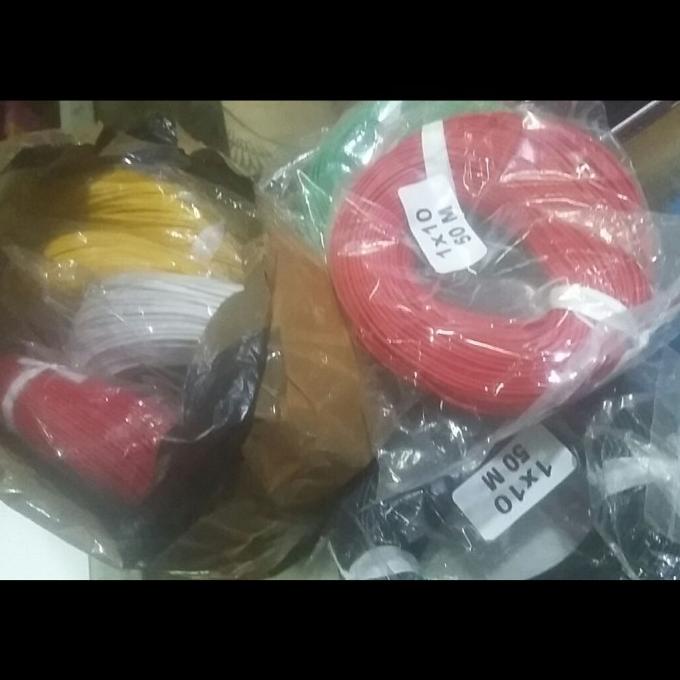 Jual Kabel Halus 10 Serabut Warna Merah Kuning HItam Hijau rajaav77 Ayo ...