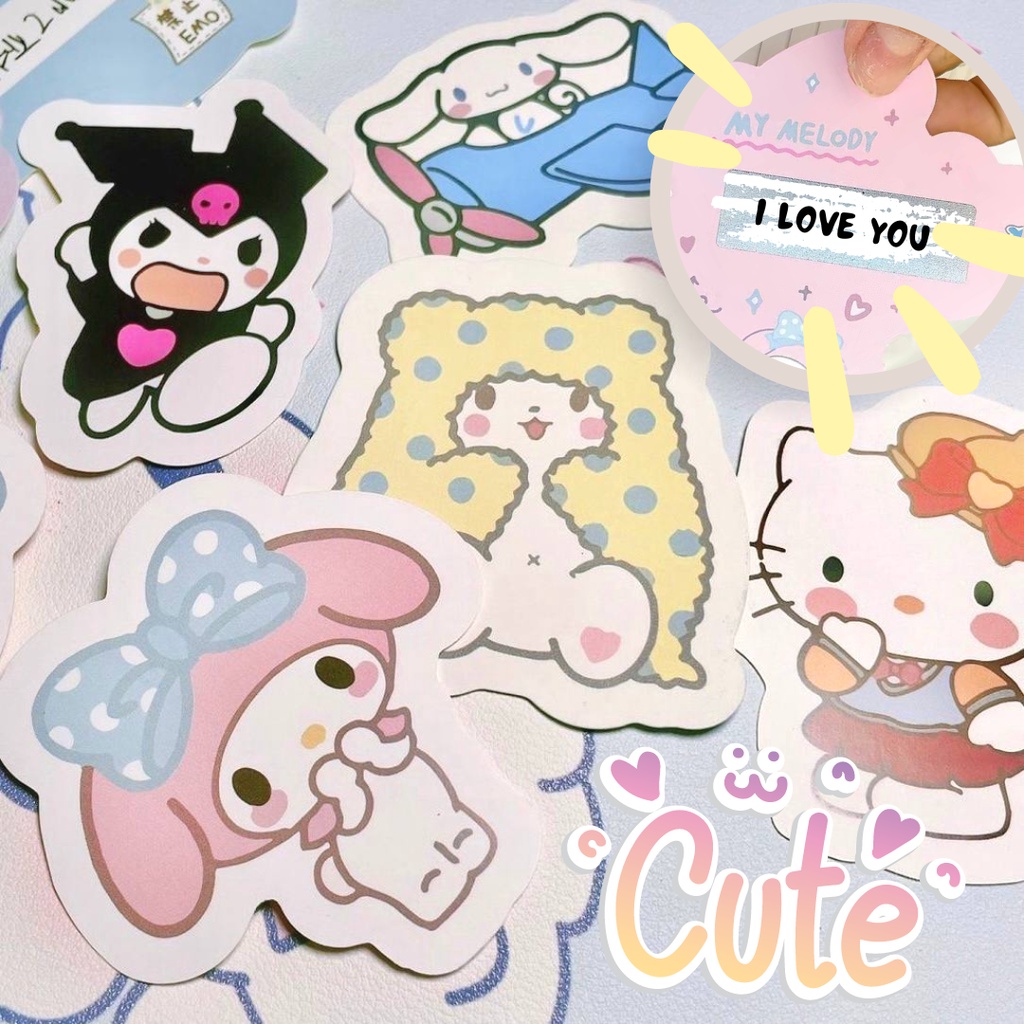 Jual [READY STOCK] Sanrio Fun Lottery Props Mini Scratch Card / Kartu ...