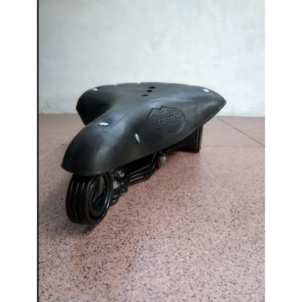 Jual Sadel sepeda onthel Gazelle,kebo,kwalitas terjamin kulit asli ...