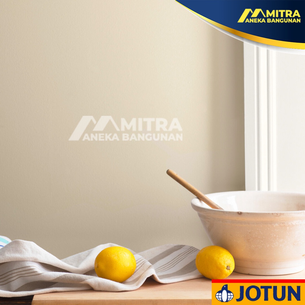 Jual CAT TEMBOK INTERIOR EKSTERIOR JOTUN SAMIK IVORY 1065 / CREAM BEIGE ...
