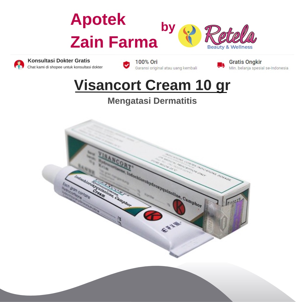 Visancort Cream - Perumperindo.co.id