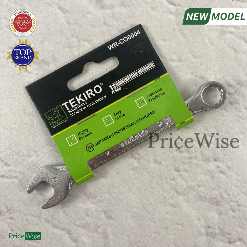 Jual Kunci Ring Pas 9 mm / Combination Wrench Tekiro | Shopee Indonesia