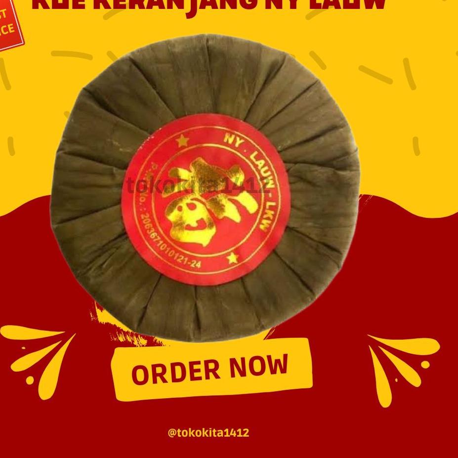 Jual Dijamin puas Kue Keranjang Kue Cina Daun Ny Lauw Khas Tangerang 1 ...