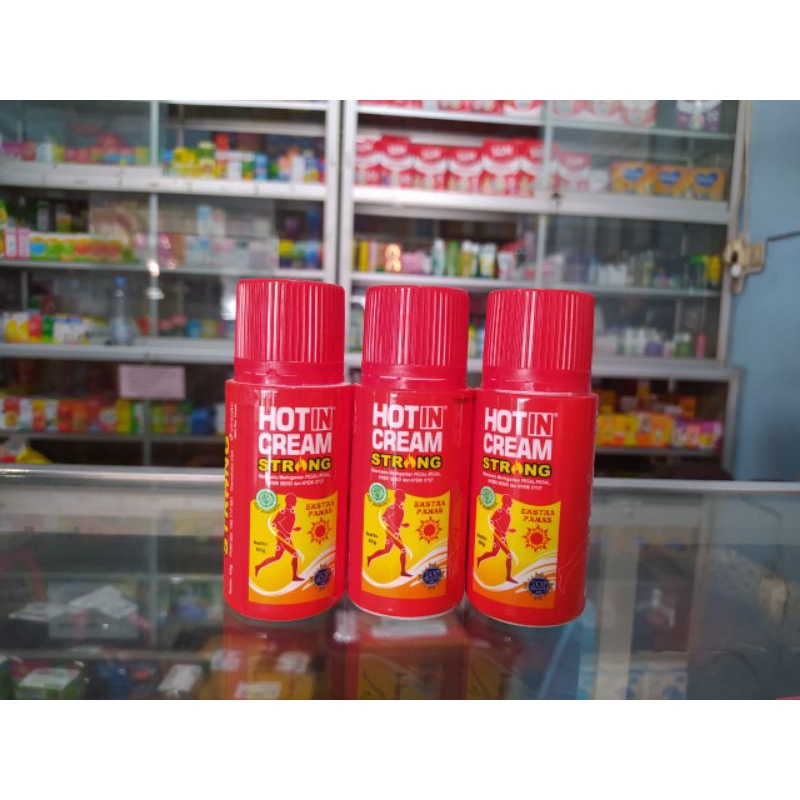Jual HOT IN CREAM. STRONG BOTOL 60ML | Shopee Indonesia