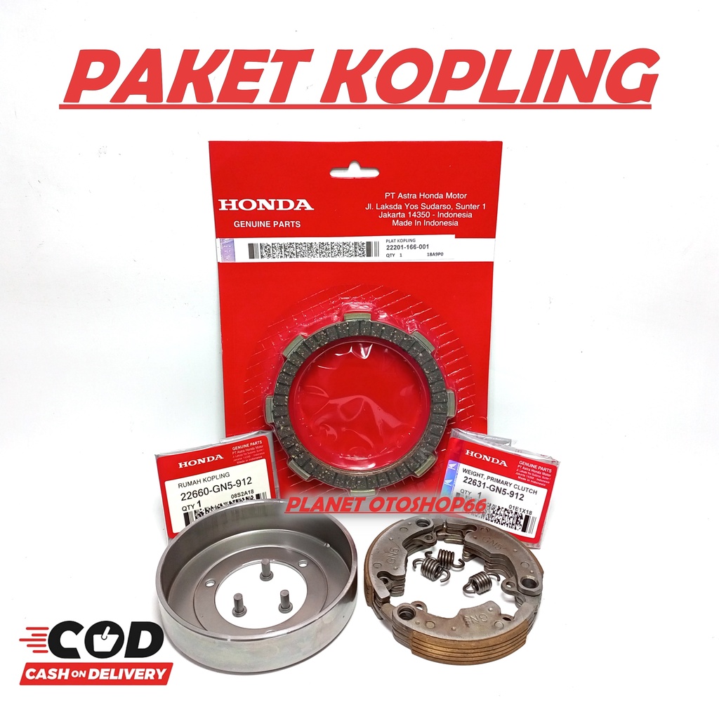 Jual PAKET KOPLING SUPRA / GRAND / SUPRA X / ASTREA / STAR / PRIMA / GN5 PAKETAN KOMPLIT LENGKAP ...
