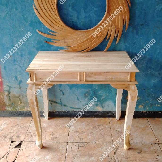 Jual meja konsol kayu jati meja konsul kayu jati murah console table ...