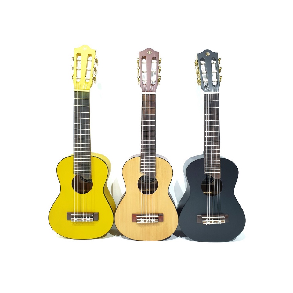 Jual Gitarlele Gitar Mini Yamaha Kuning Natural Hitam Senar Nylon Murah ...