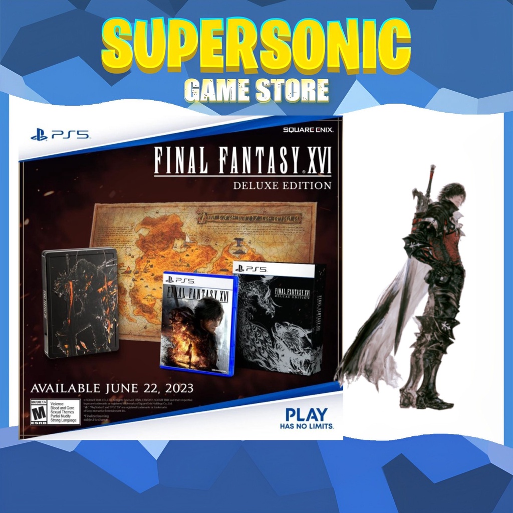 Jual PS5 Final Fantasy XVI 16 Deluxe Edition | Shopee Indonesia