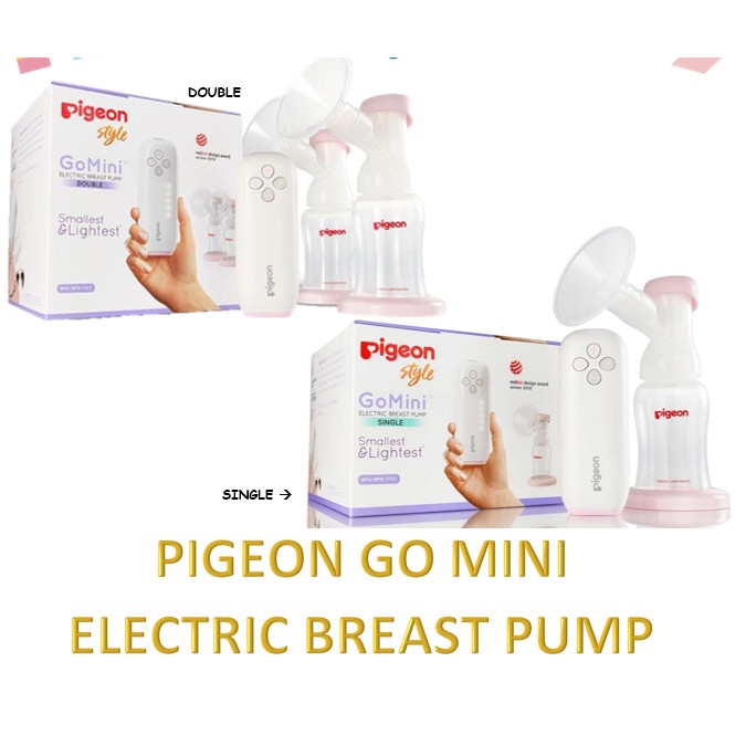 Jual PIGEON GO MINI BREAST PUMP SMALLER AND LIGHTER/POMPA ASI ELEKTRIK ...