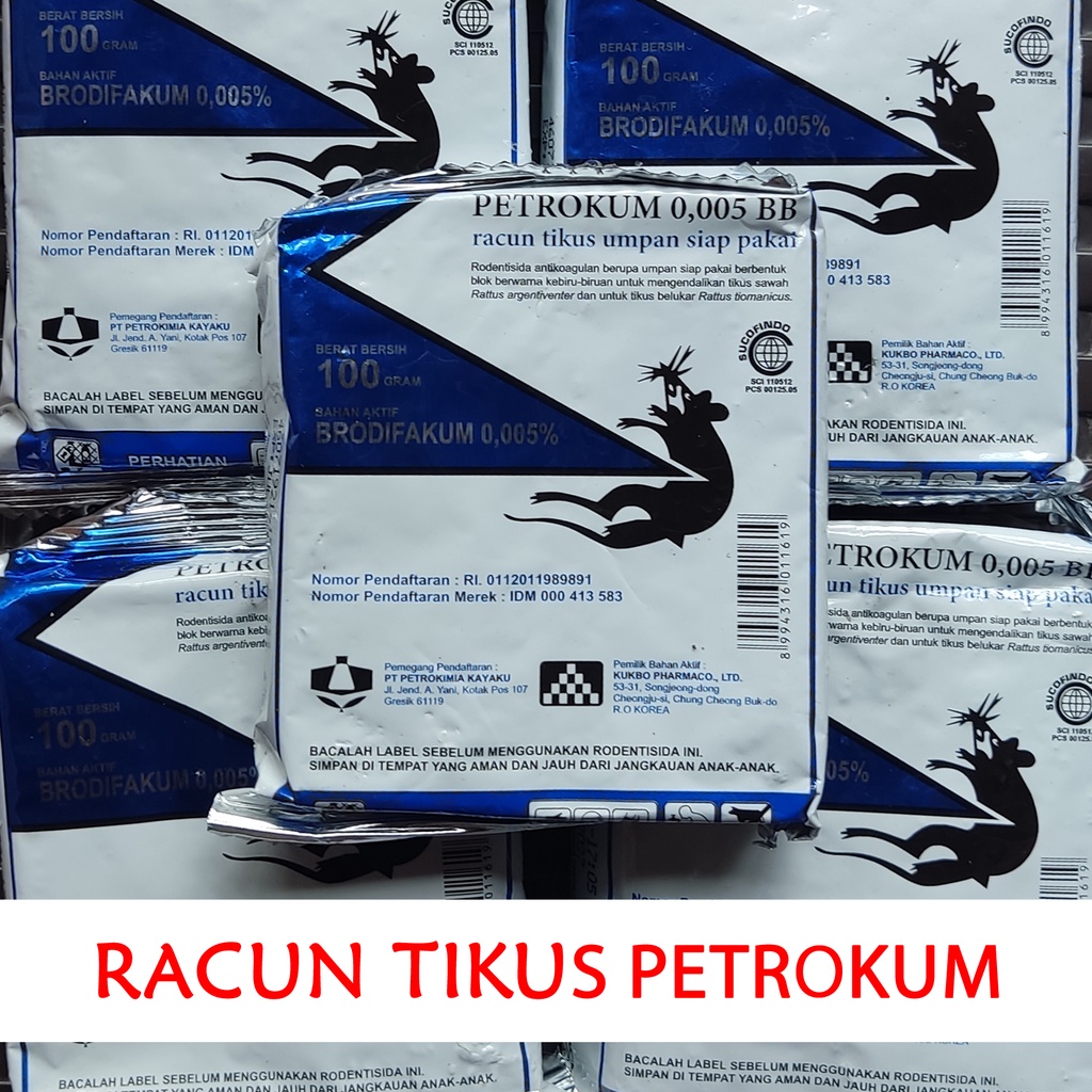 Jual Racun Tikus PETROKUM Mati Kering | Shopee Indonesia