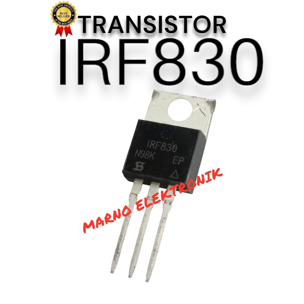 Jual TRANSISTOR IRF830 IRF 830 IRF-830 ORI ASLI ORIGINAL | Shopee Indonesia
