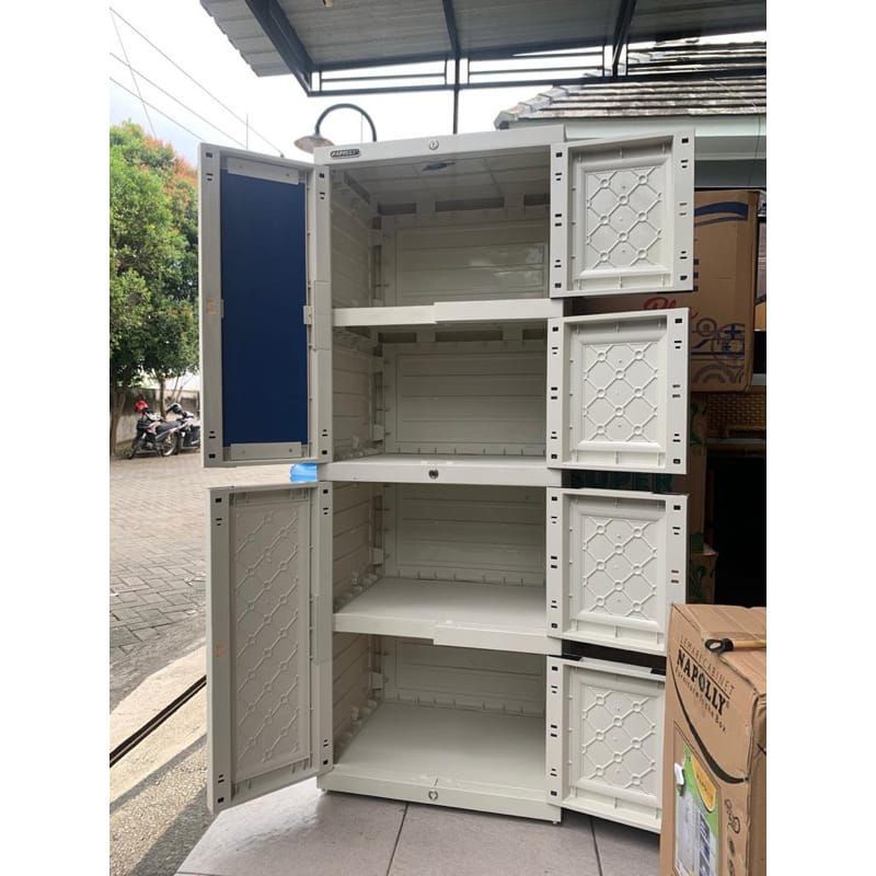Jual lemari kaca napolly mini cabinet | Shopee Indonesia