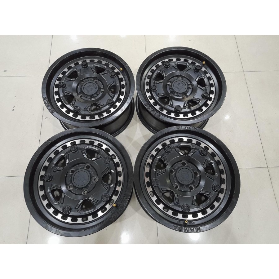 Jual VELG MOBIL RACING BLACK MAMBA RING 16 LEBAR 7,5 LUBANG BAUT PCD 5X114 ET35 | Shopee Indonesia