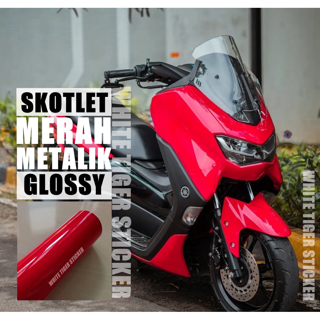 Jual SKOTLET STIKER MOTOR MERAH METALIK GLOSY SCOTLITE RED GLOSSY ... Jual SKOTLET STIKER MOTOR MERAH METALIK GLOSY SCOTLITE RED GLOSSY ...