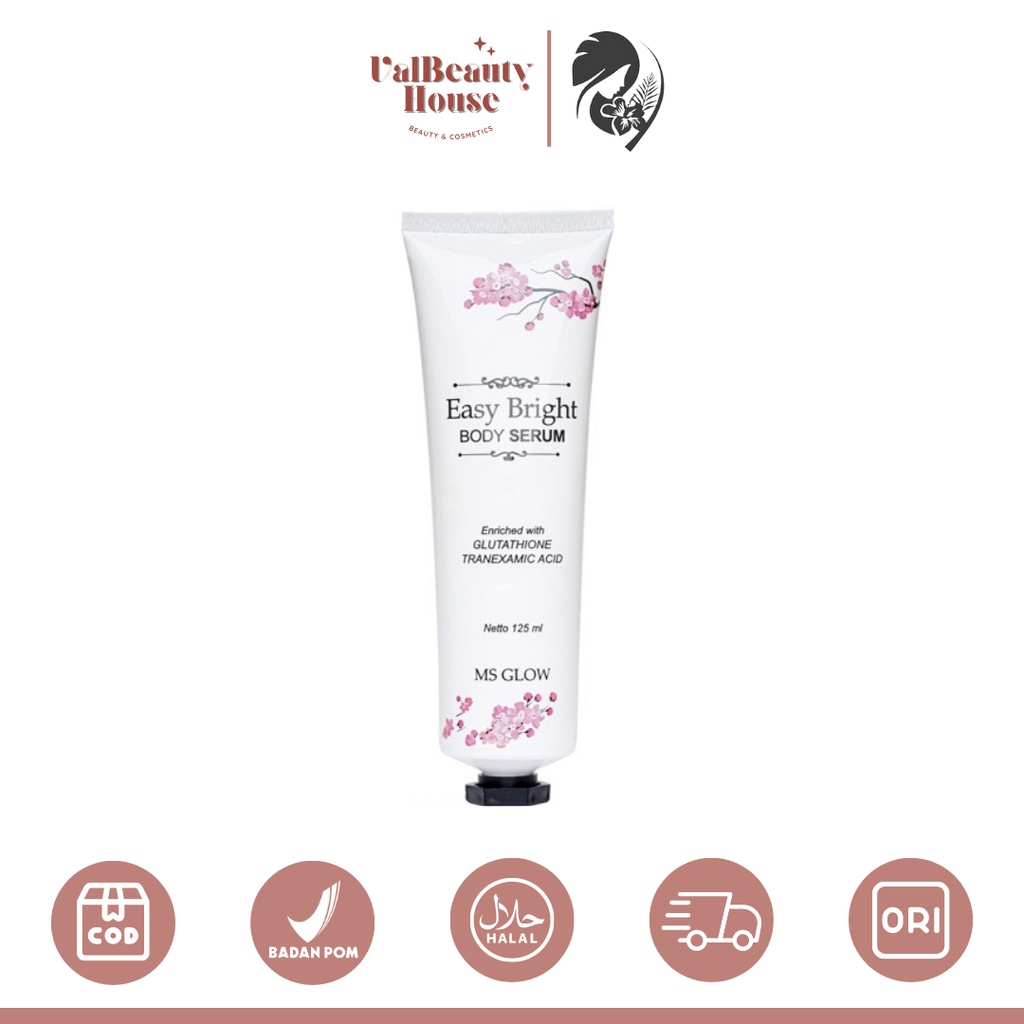 Jual MS GLOW - Easy Bright Body Serum - Serum Pencerah Badan (ORIGINAL ...