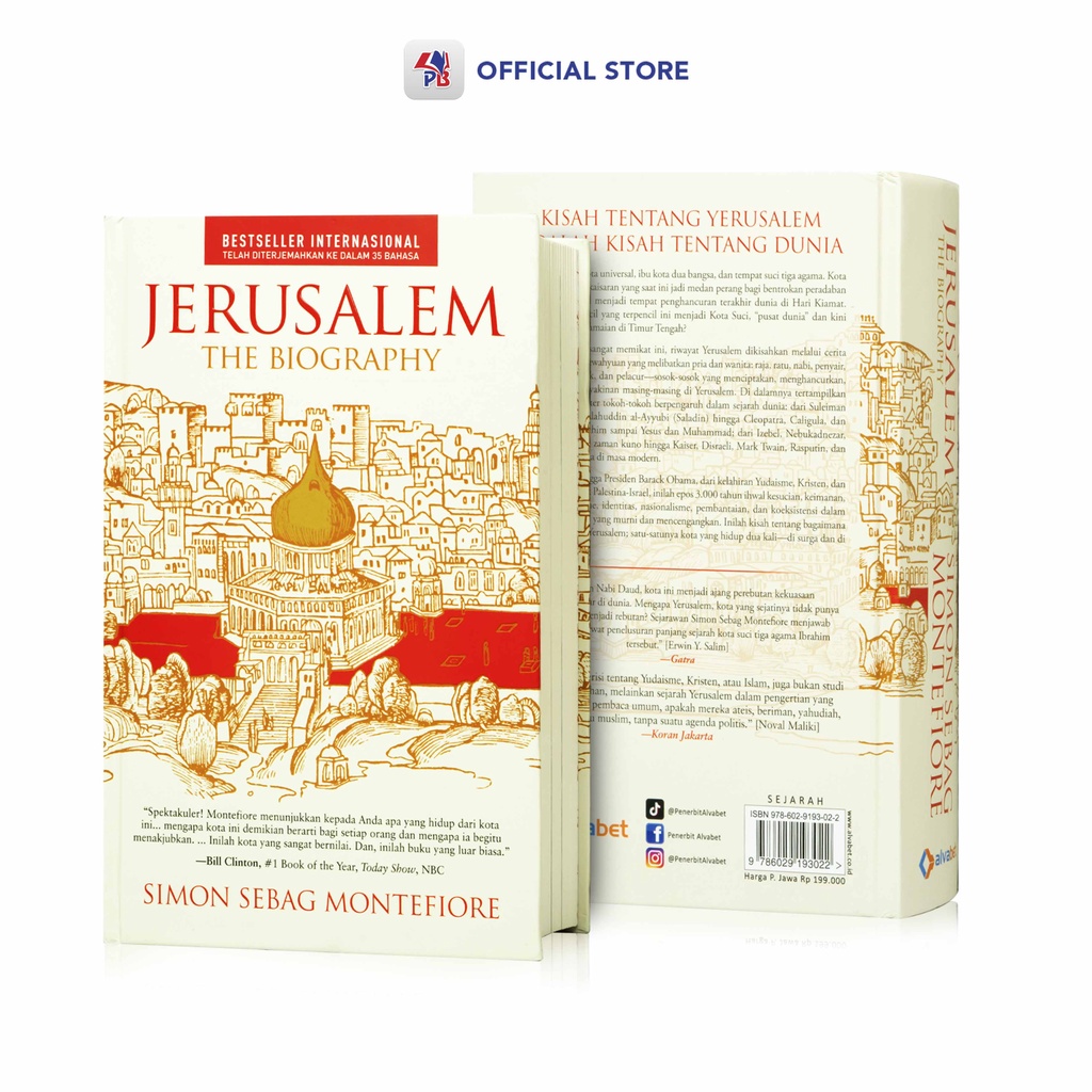 Jual Buku Sejarah Dunia / Jerusalem The Biography - Simon Sebag ...
