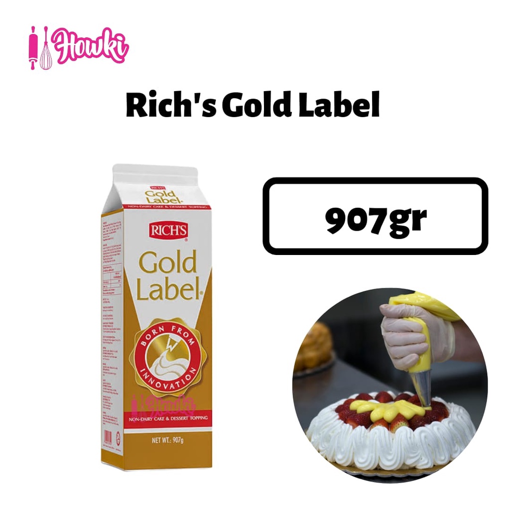 Jual RICH'S GOLD 907ML / Whipping cream. | Shopee Indonesia