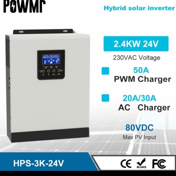 Jual Best Seller Inverter Hybrid Solar Inverter 5500Watt/3500Watt ...
