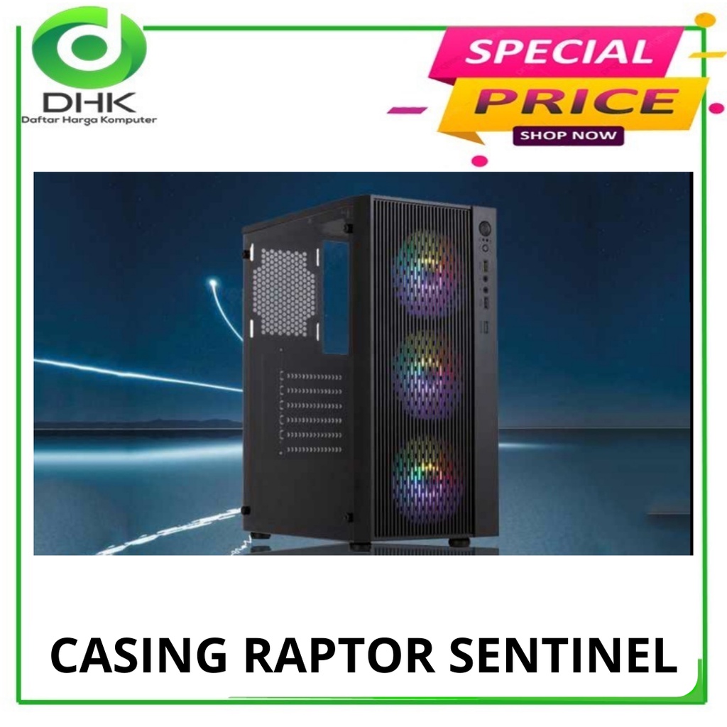 Jual Casing Raptor Sentinel 3 Fan | Shopee Indonesia