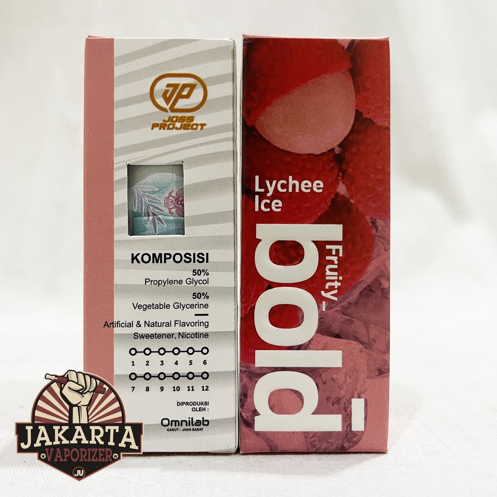 Jual PODS FRIENDLY BOLD LYCHEE ICE 30ML 12MG BY JOSS X OMNI LAB ...