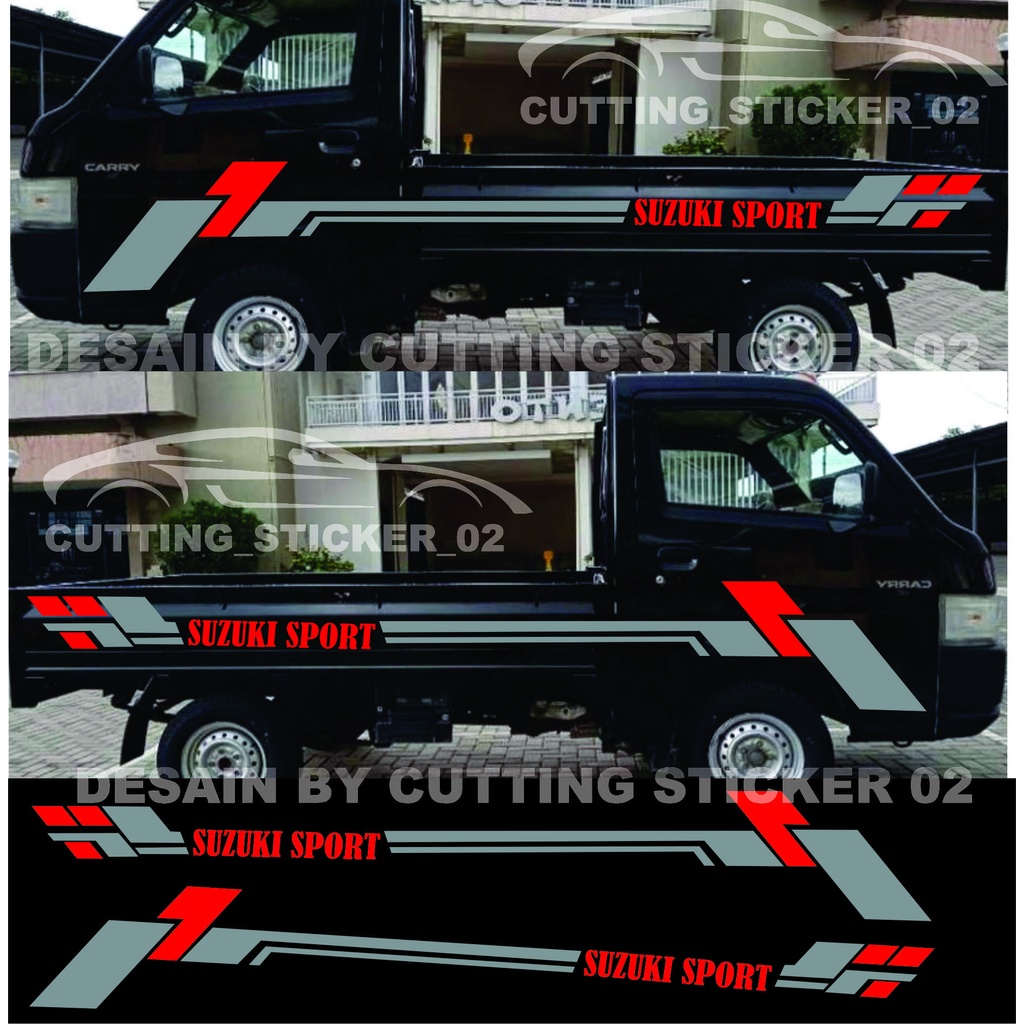 Jual Stiker pickup suzuki new carry cutting sticker mobil suzuki new ...