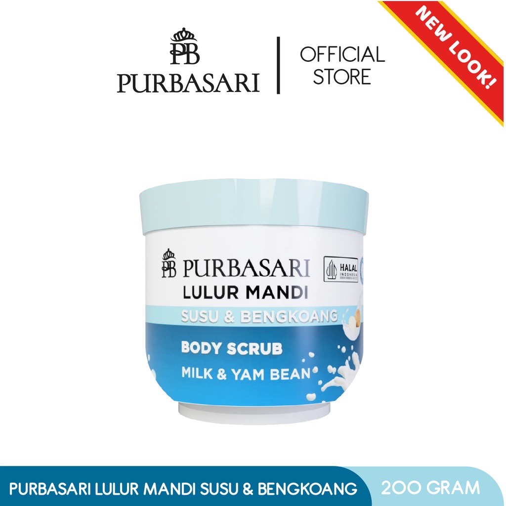 Jual PURBASARI Lulur Mandi Body Scrub 100ml / 200 ml | Shopee Indonesia