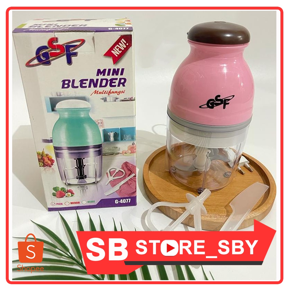 Jual MINI CHOPPER / PENGGILING DAGING GSF G 4077 | Shopee Indonesia