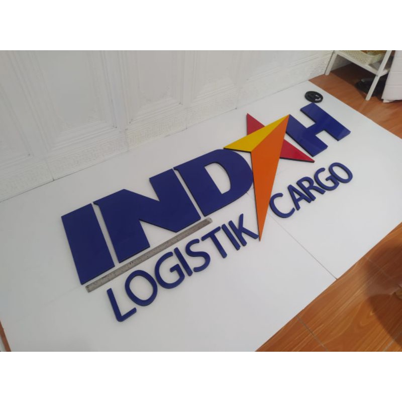 Jual Huruf Timbul/logo indah cargo logostik | Shopee Indonesia
