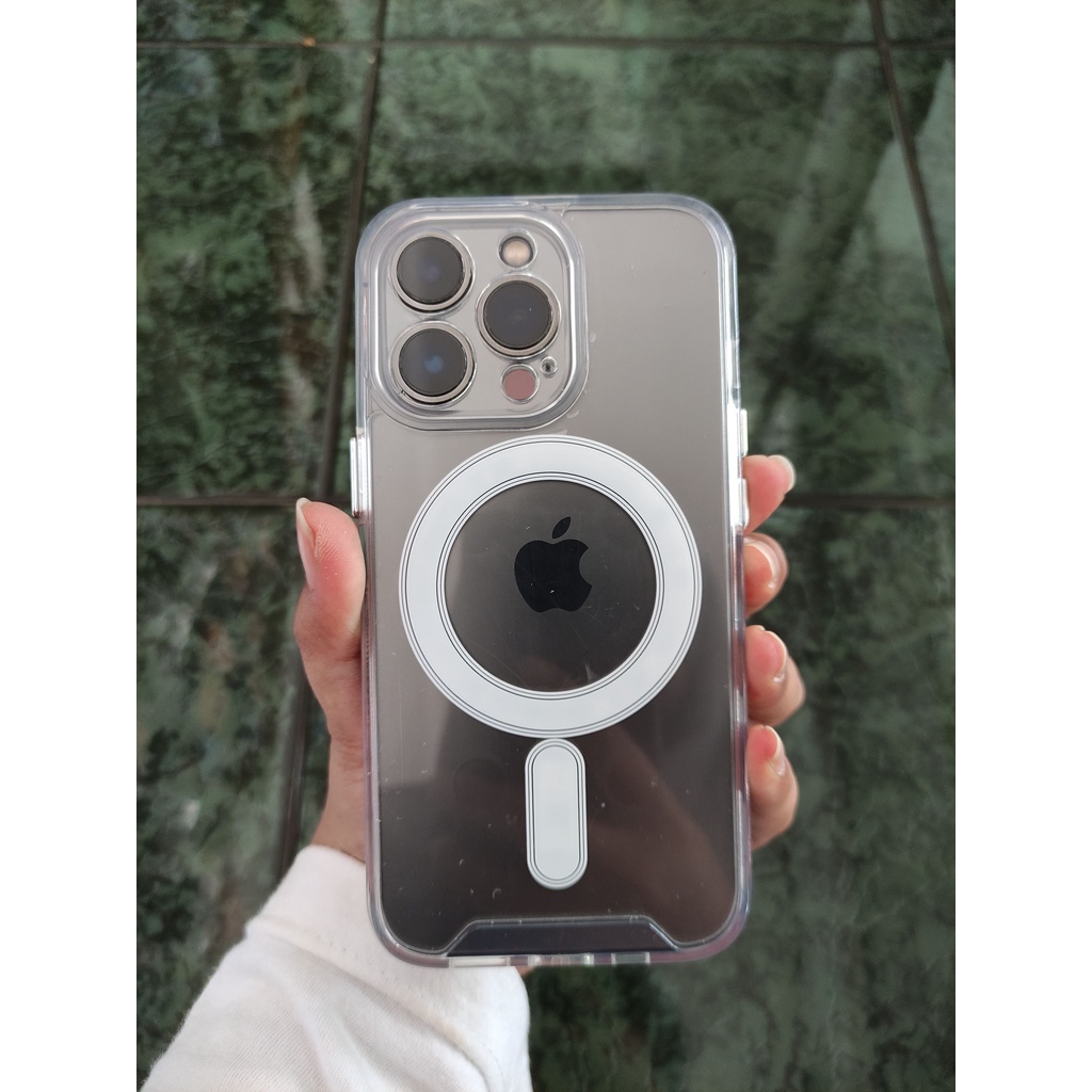 Jual Case Magsafe Magnetic Clear Iphone 7 8 7+ 8+ X Xs XR 11 12 13 14 ...