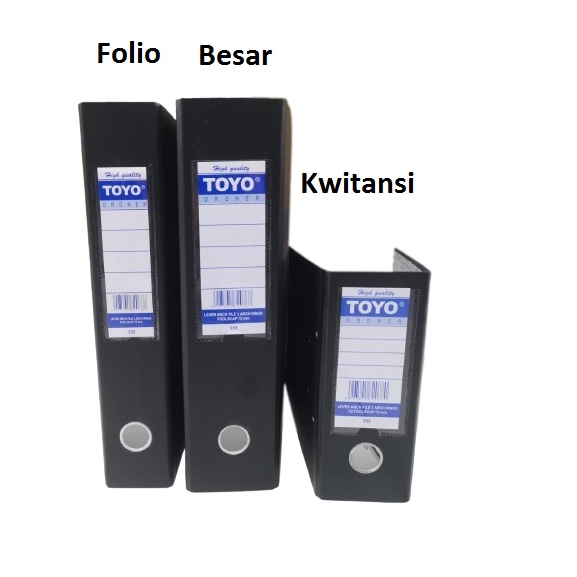 Jual ORDNER TOYO UKURAN BESAR / ORDNER FOLIO / ORDNER KWITANSI | Shopee ...