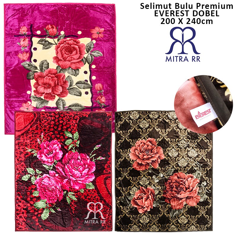 Jual Selimut Bulu Jumbo Super King Blanket 220 x 240/ 200 x 240 Selimut ...