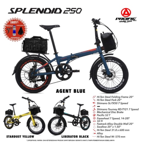 Jual Sepeda KEREN Lipat 20 Inch Pacific Splendid 250 | Shopee Indonesia