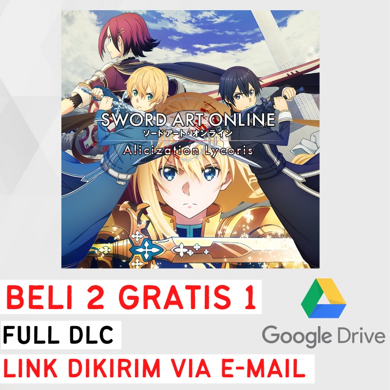 Jual SWORD ART ONLINE ALICIZATION LYCORIS - GAME PC - GAME LAPTOP - LINK DOWNLOAD | Shopee Indonesia