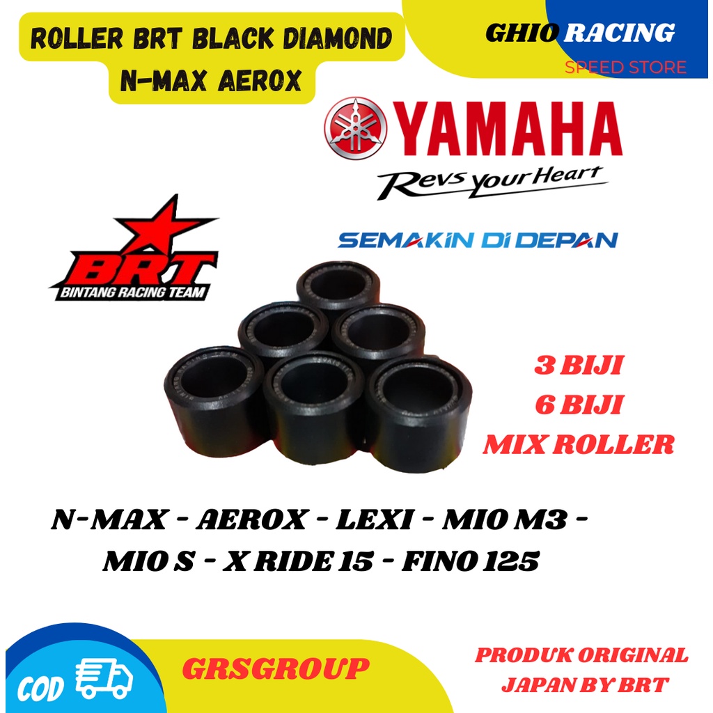 Jual ROLER BRT AEROX ROLLER BRT N MAX NMAX AEROX LEXI FAZZIO XRIDE BRT ...